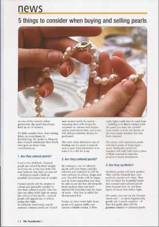 5 things to consider when buying and selling pearls. - Raw Pearls