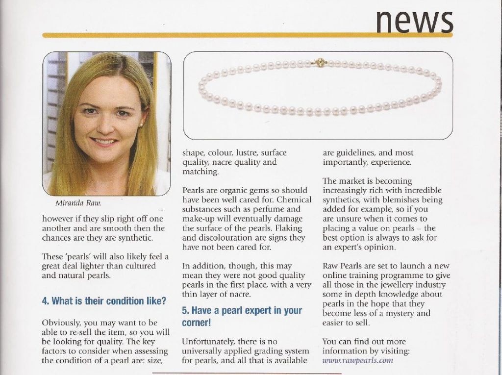 5 things to consider when buying and selling pearls. - Raw Pearls